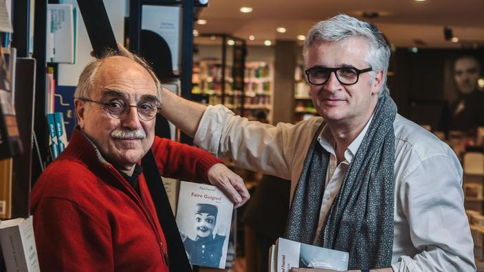 Paul Fournel et Philippe Touron à la Librairie Le Divan