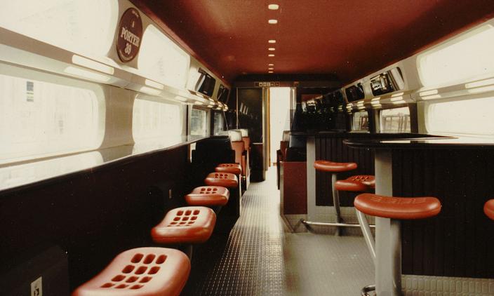 Roger Tallon, l'inventeur du train corail exposé aux Arts décoratifs