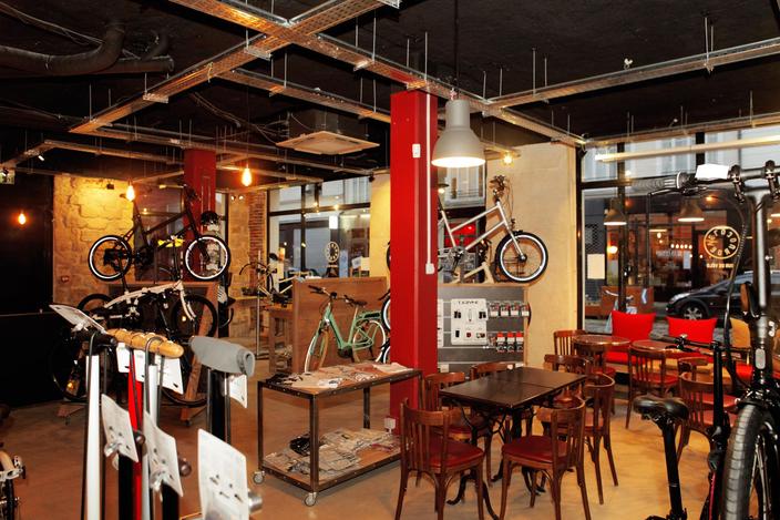 Les cafés-vélos, un concept de plus en plus tendance