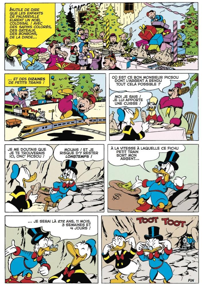 La case BD: Noël pour Pauvreville ou Picsou généreux malgré lui