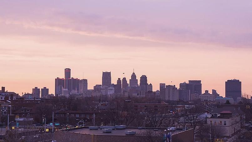 La renaissance de la ville de Detroit en timelapse