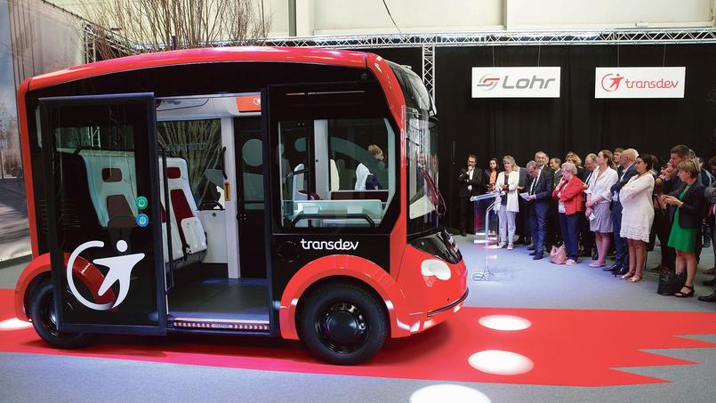 Navette autonome : Transdev fait équipe avec Lohr