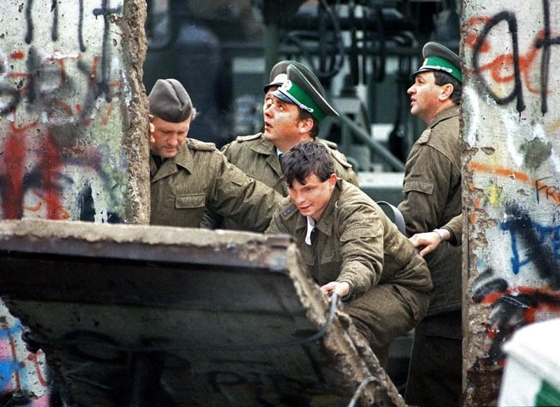 La chute du Mur en images