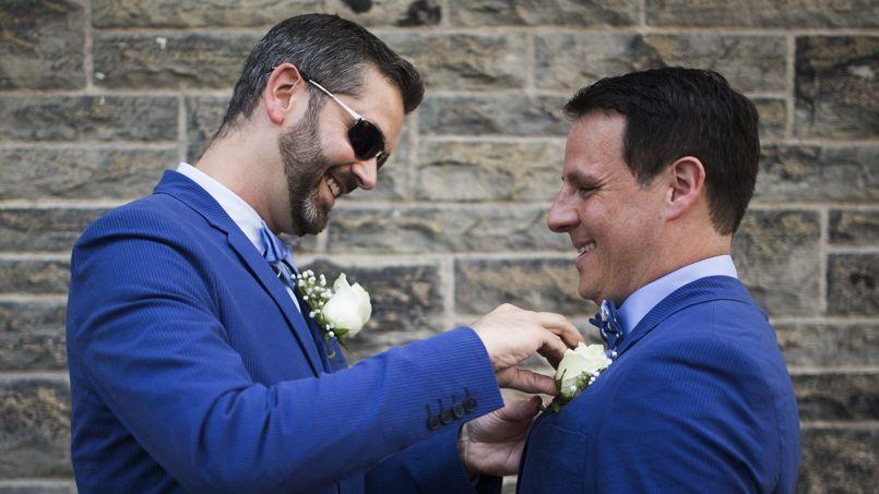 Mariage collectif de 115 couples homosexuels à Toronto