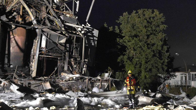 Explosion dans une usine de produits chimiques au nord de l'Allemagne