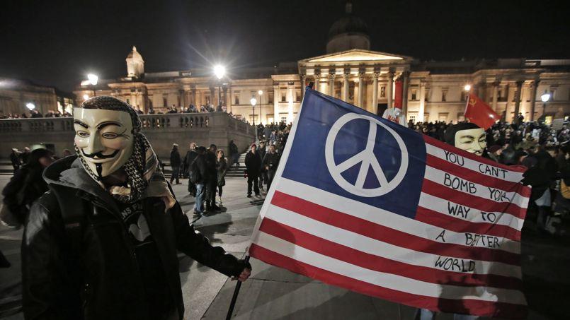 Les «Anonymous» se mobilisent à travers le monde