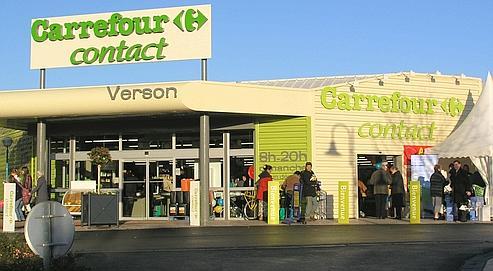 Carrefour Contact : le supermarché miniature