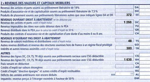 Du nouveau pour les revenus mobiliers