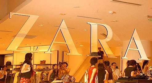 Zara dopé par son expansion en Asie