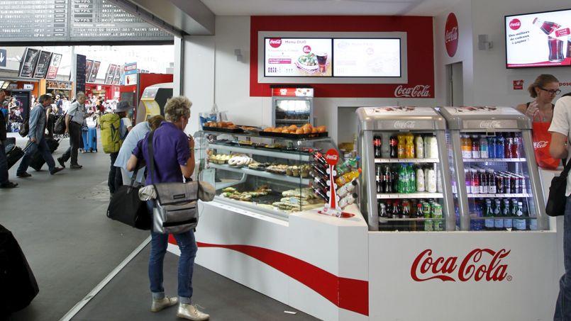 Coca-Cola ouvre un café à la gare de Paris-Montparnasse