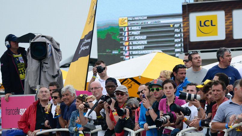 Dans la peau d'un reporter-photo du Tour de France