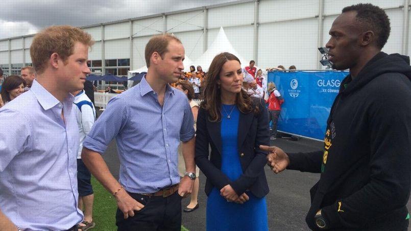 Quand Kate Middleton rencontre Usain Bolt