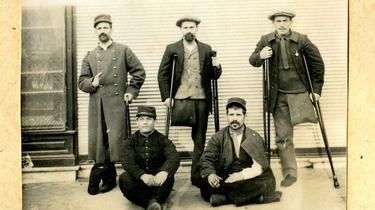 La rééducation des soldats mutilés à Lyon (1915)