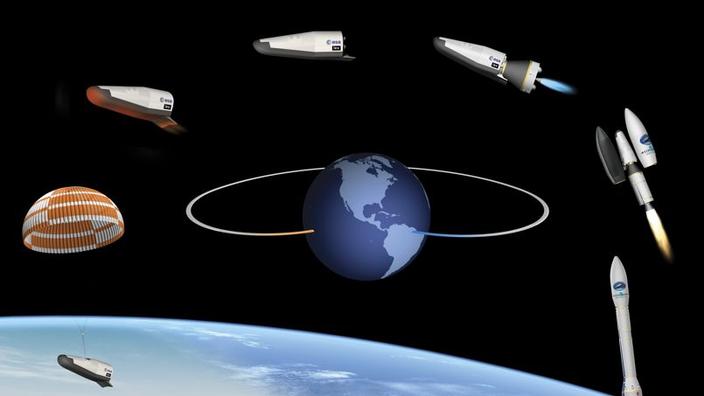 Le mini vaisseau spatial européen IXV à l'épreuve du feu