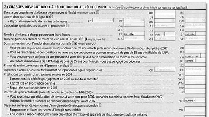 Profitez des réductionset crédits d'impôt
