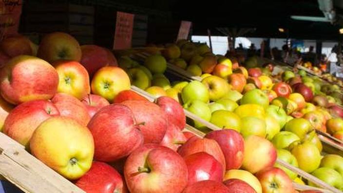 La pomme française plus rare et plus chère