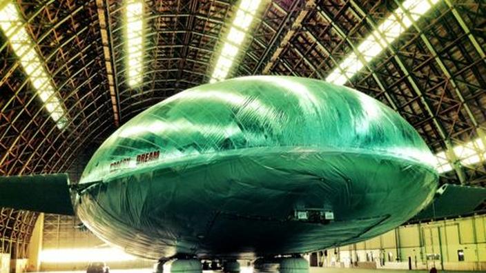 Aeroscraft, «dirigeable du futur», prend son envol
