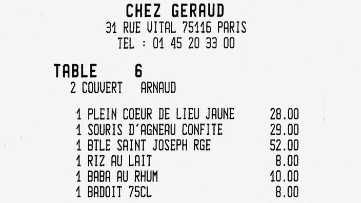 Haché menu - Géraud, tout nouveau et franchement bon