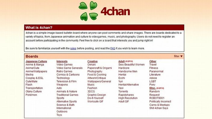 «4chan», le forum qui secoue le Web depuis 10 ans
