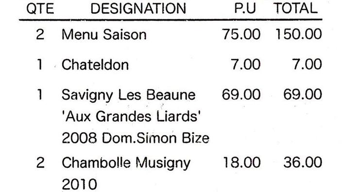 Haché Menu - Restaurant Es, concerto de haute cuisine