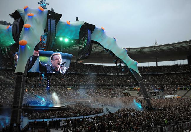 U2: leur show colossal au Stade de France