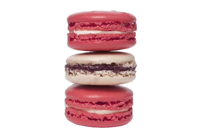 Monaco- Les macarons Albert II et Charlène