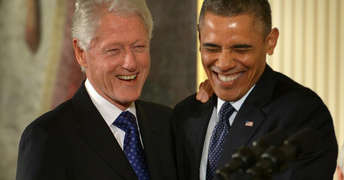 Barack Obama et Bill Clinton: Ça chambre sur Twitter
