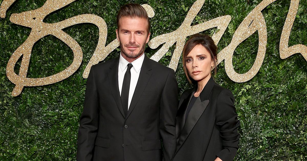 BFA: David et Victoria Beckham copiés-collés en smoking chic