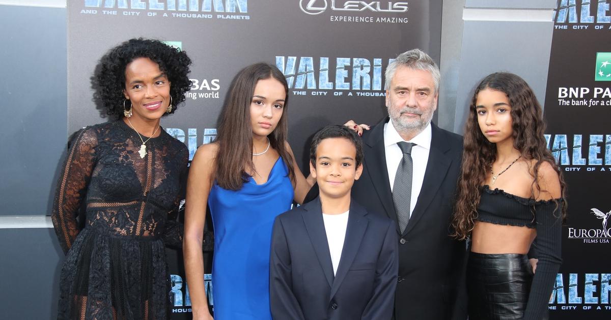 PHOTOS – Luc Besson: Rare sortie avec sa femme et ses trois enfants ...
