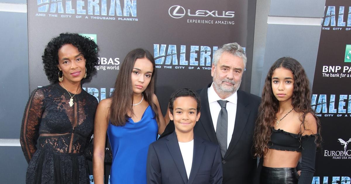 PHOTOS – Luc Besson: Rare sortie avec sa femme et ses trois enfants ...
