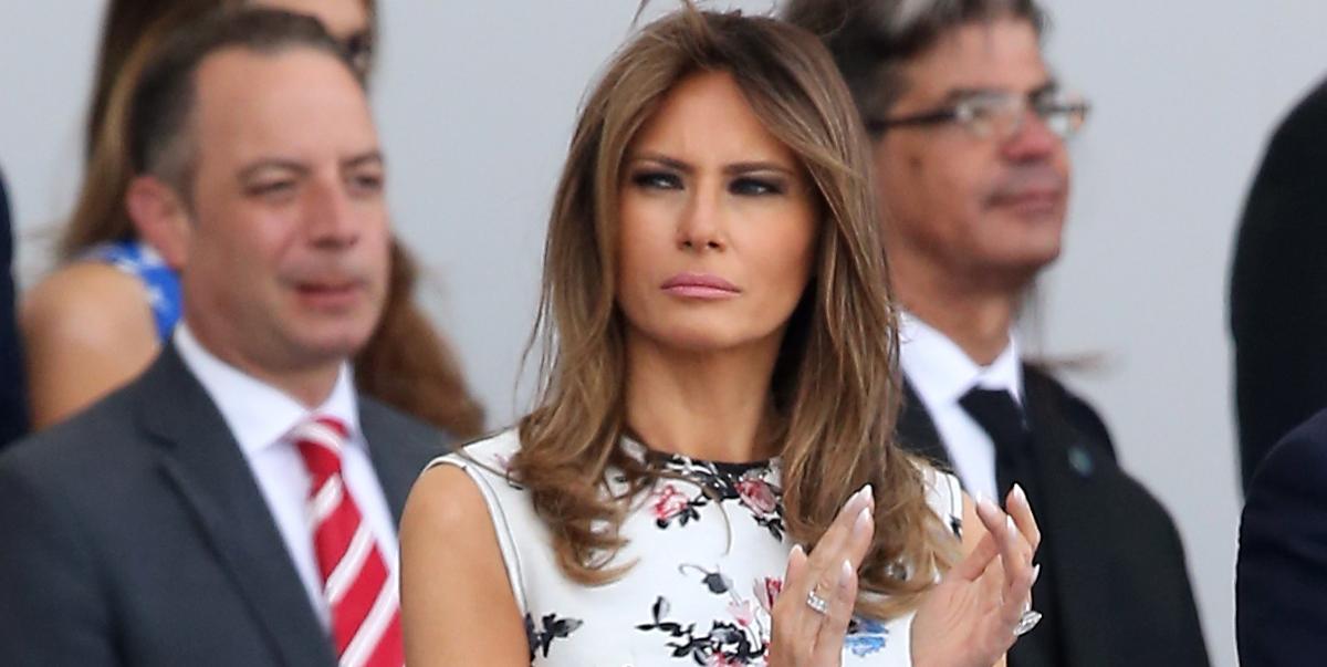 Melania Trump moquée pour son accent slovène ? Une affiche souligne que ...