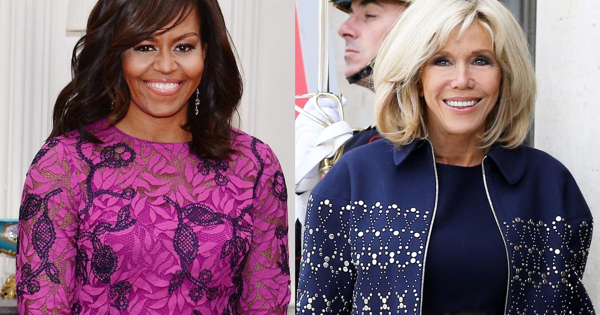 Découvrez l'autre point commun entre Brigitte Macron et Michelle Obama