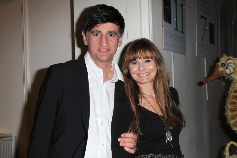 Thierry Samitier et Marina Pastor à l'avant-première du spectacle ...