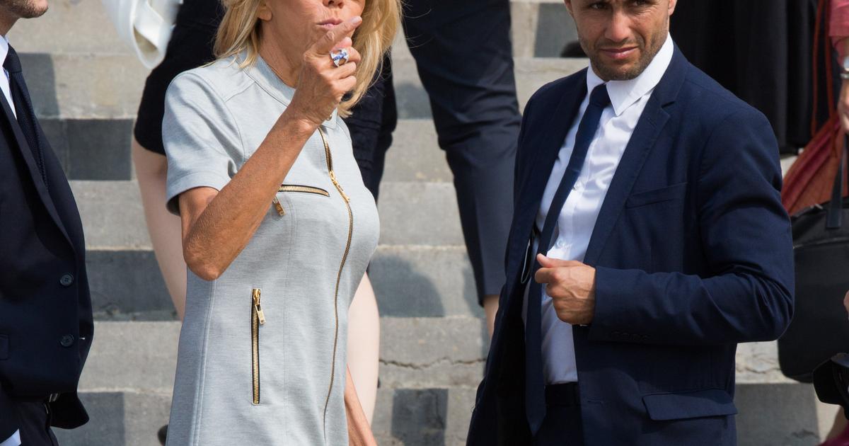 PHOTOS – Brigitte Macron, sublime en robe courte Louis Vuitton