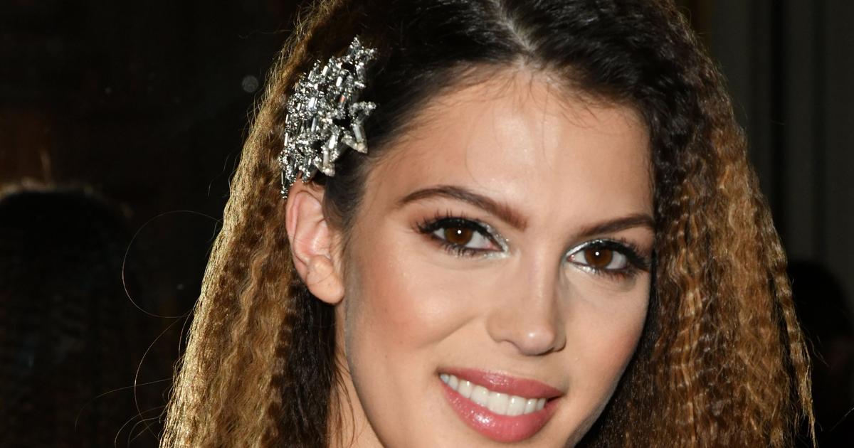 PHOTOS - Iris Mittenaere ravissante avec les cheveux gaufrés