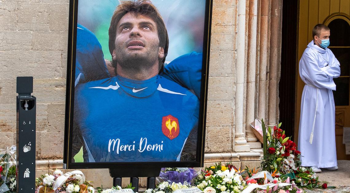PHOTOS - Obsèques de Christophe Dominici : un dernier hommage plein d ...