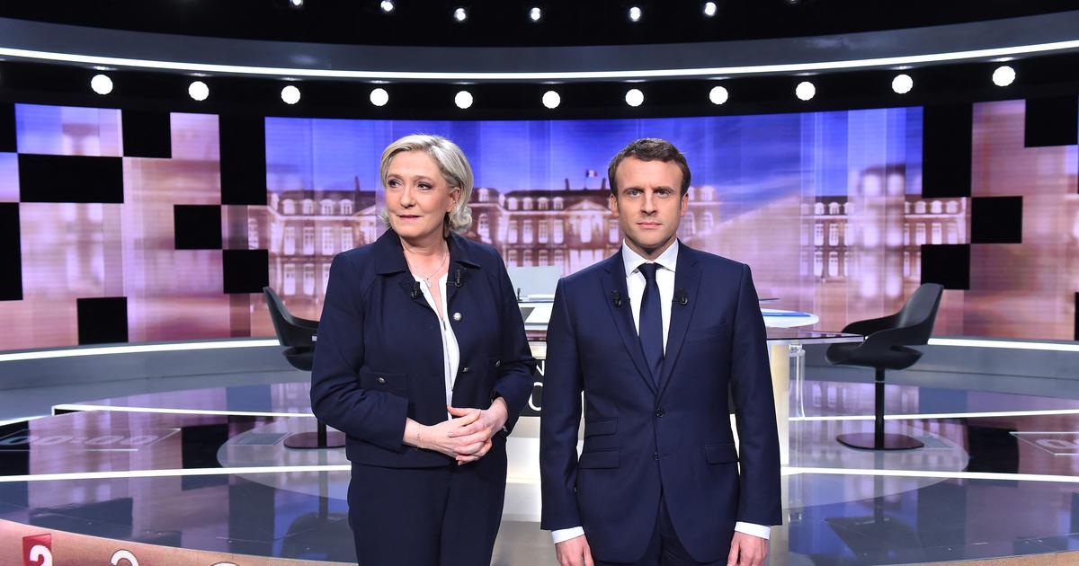 Macron et Le Pen "avaient décidé de s'étriper" : Nathalie Saint-Cricq ...