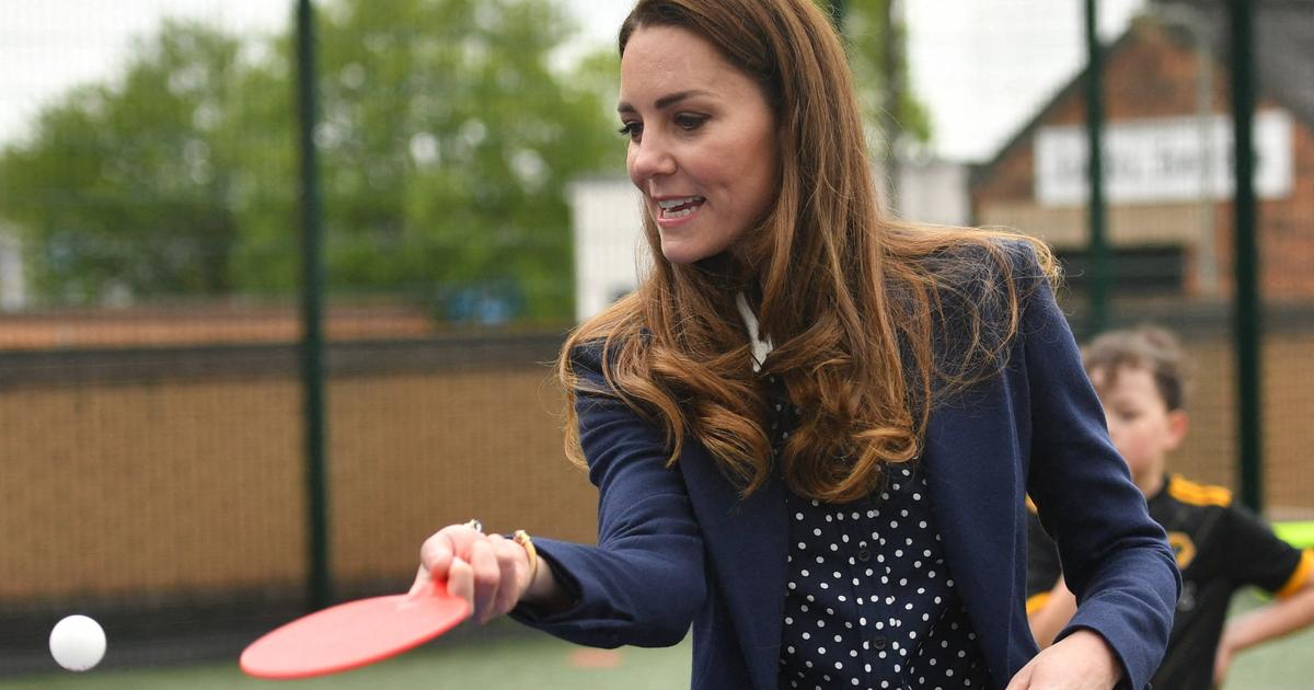 Kate Middleton et William jouent au ping-pong : cette vidéo cocasse