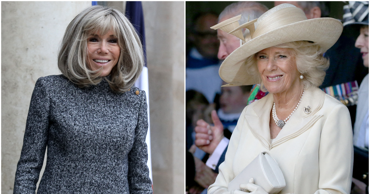 Brigitte Macron et Camilla Parker Bowles : leurs retrouvailles très ...