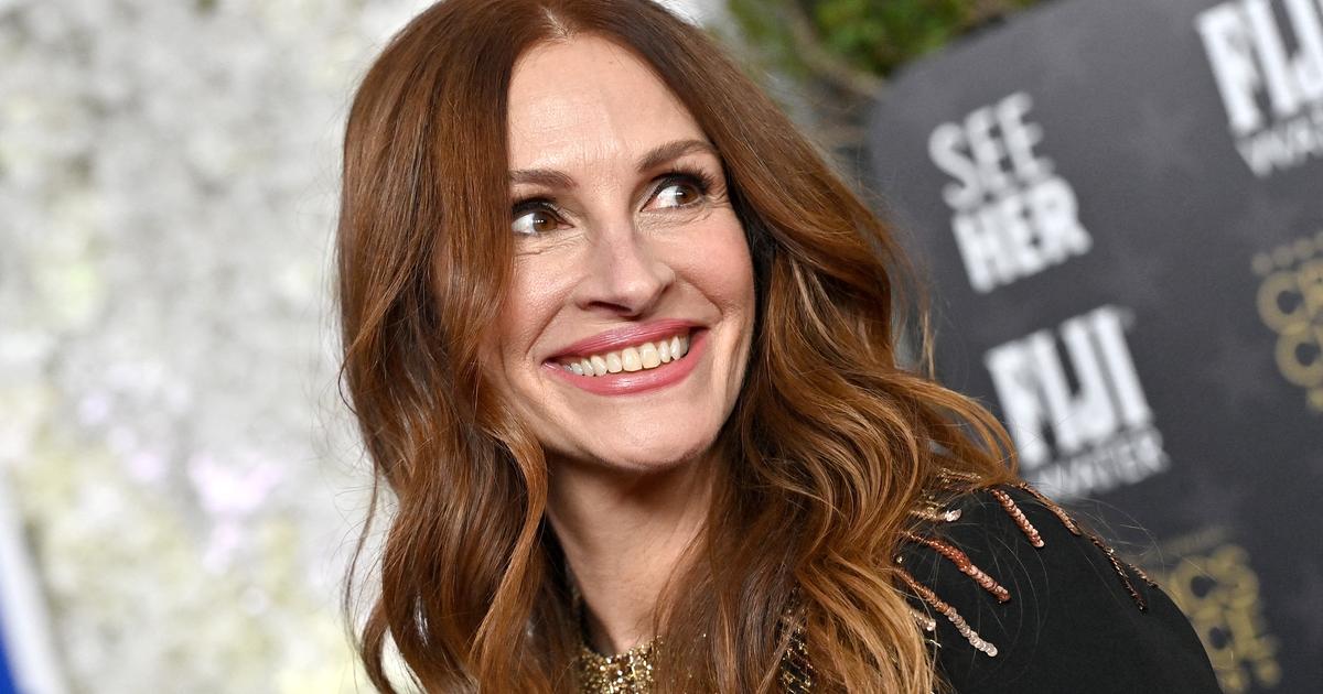 Photo Julia Roberts 55 Ans Sans Maquillage Et Les Cheveux En 6667