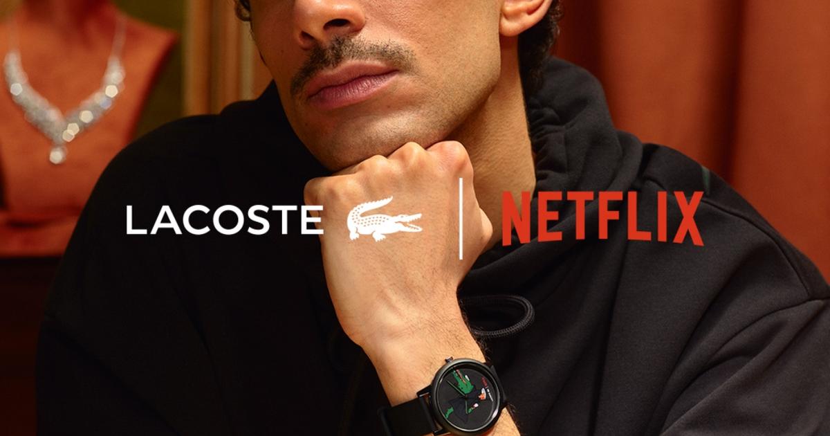 TIME’S UP - Lacoste x Netflix, la collab qu’on veut streamer à toute heure