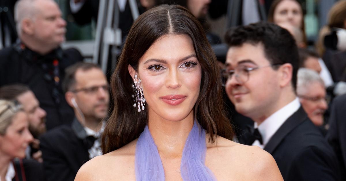 PHOTOS – Cannes 2023 : Iris Mittenaere renversante, elle éblouit le tapis rouge dans une robe de ...