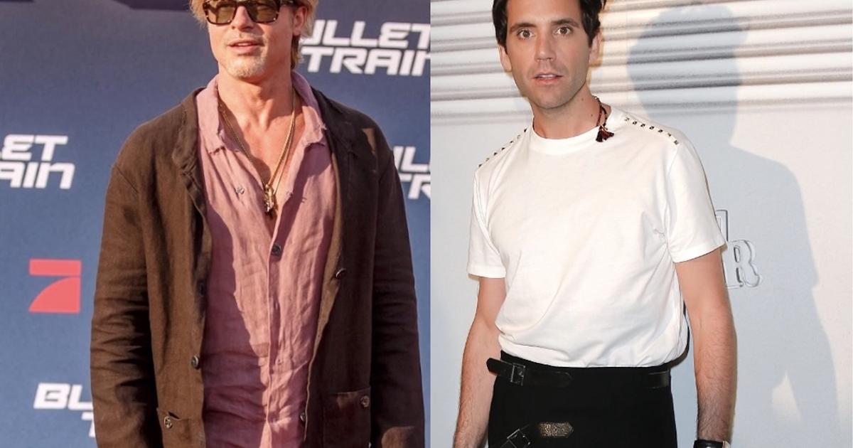 PHOTOS - Brad Pitt, Mika... ces stars masculines qui osent porter la jupe