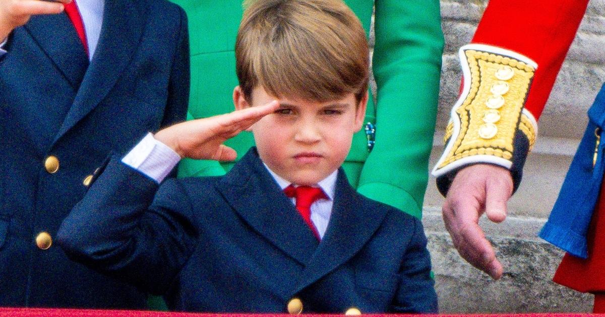 Le prince Louis surexcité : son apparition surprise a étonné lors d'un ...