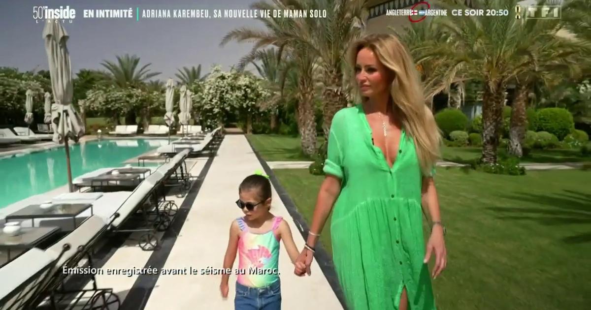 Adriana Karembeu : elle dévoile de rares images de sa fille Nina et ...