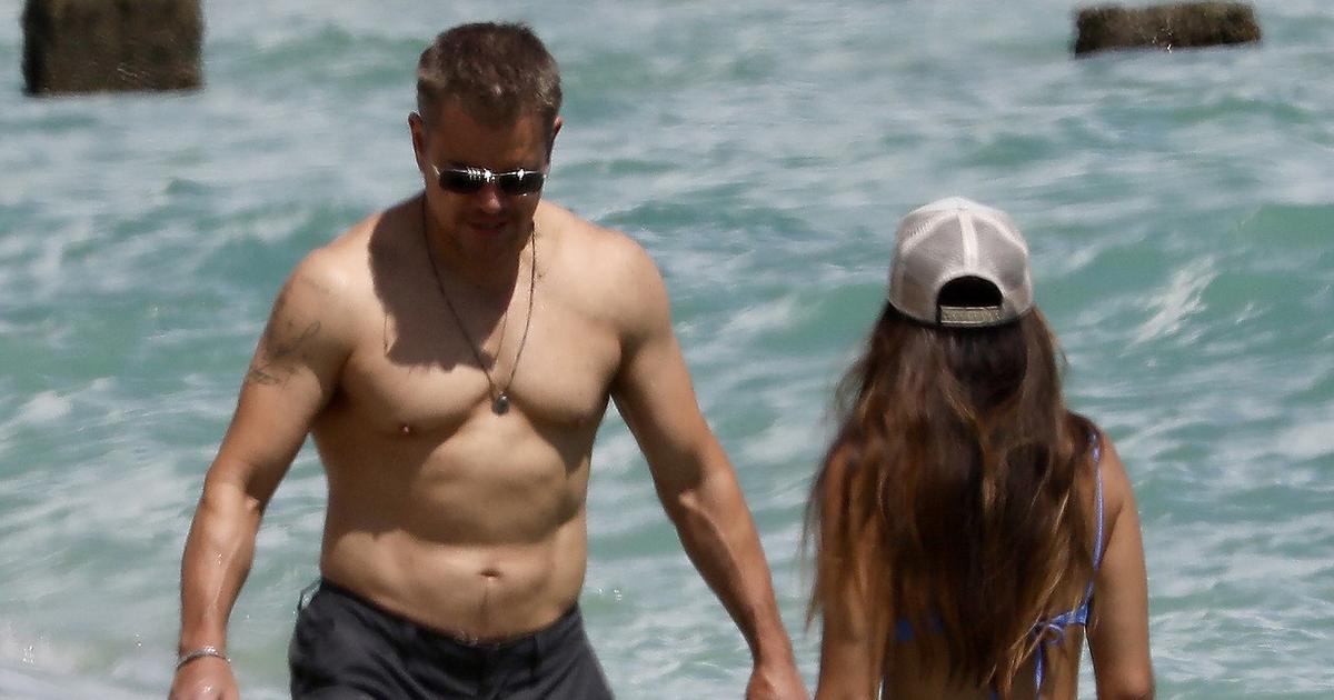 PHOTO – Matt Damon au top à 52 ans : il affiche son corps musclé