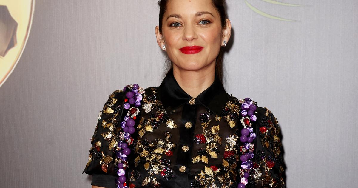 PHOTO – Marion Cotillard s’approprie le motif favori de Kate Middleton ...