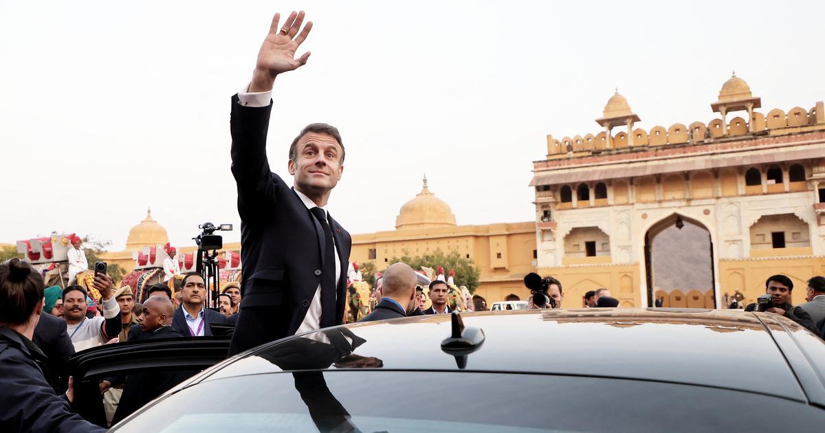 PHOTOS - Emmanuel Macron et Rachida Dati en Inde : Leur voyage en images