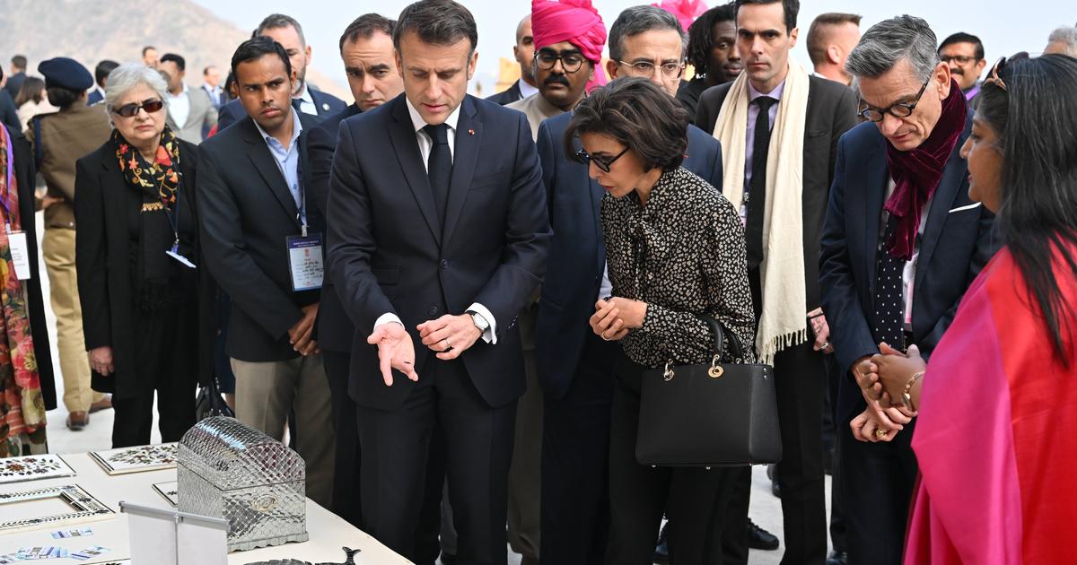 PHOTOS - Emmanuel Macron et Rachida Dati en Inde : Leur voyage en images