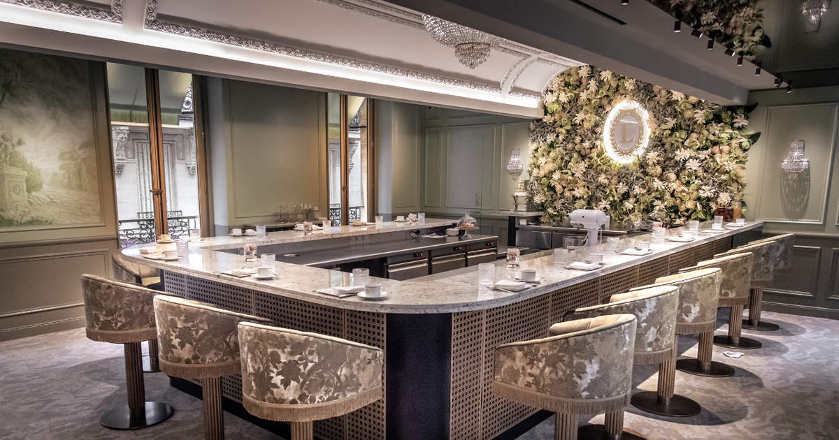 GALA GLAM - Découvrez le nouveau Bar à desserts de la maison Ladurée Champs-Élysées